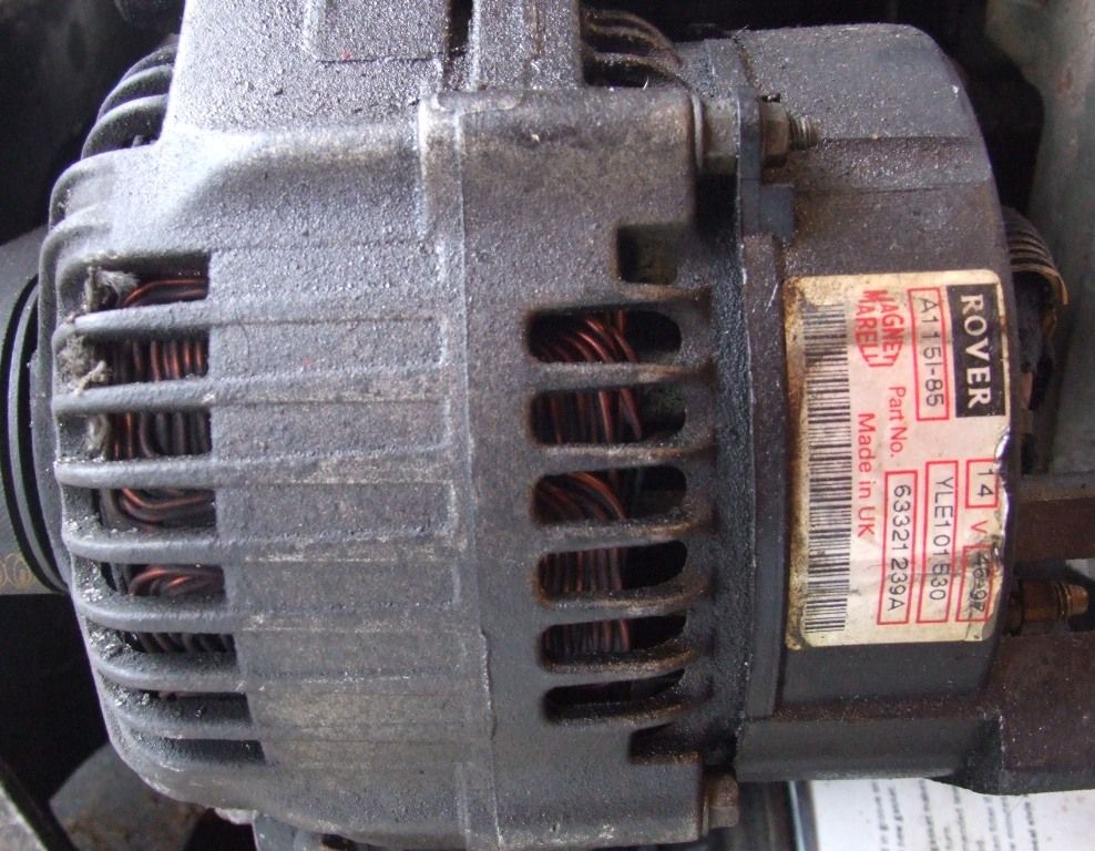 MGF & MG TF Owners Forum - Which alternator. - The-T-Bar